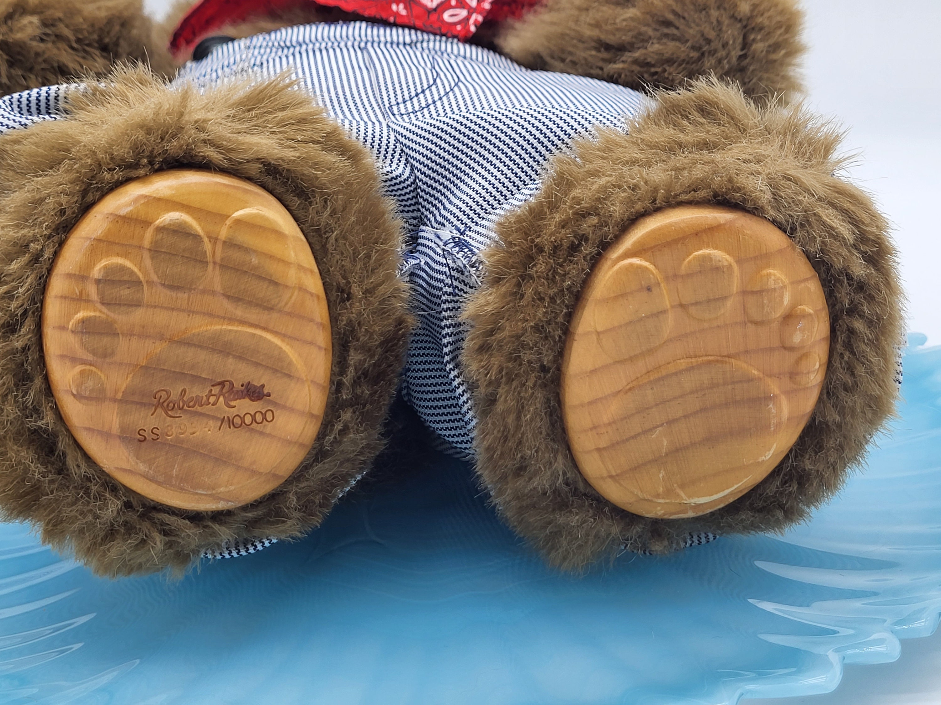 Raikes Bear 1989 Lionel the Train Engineer - Etsy