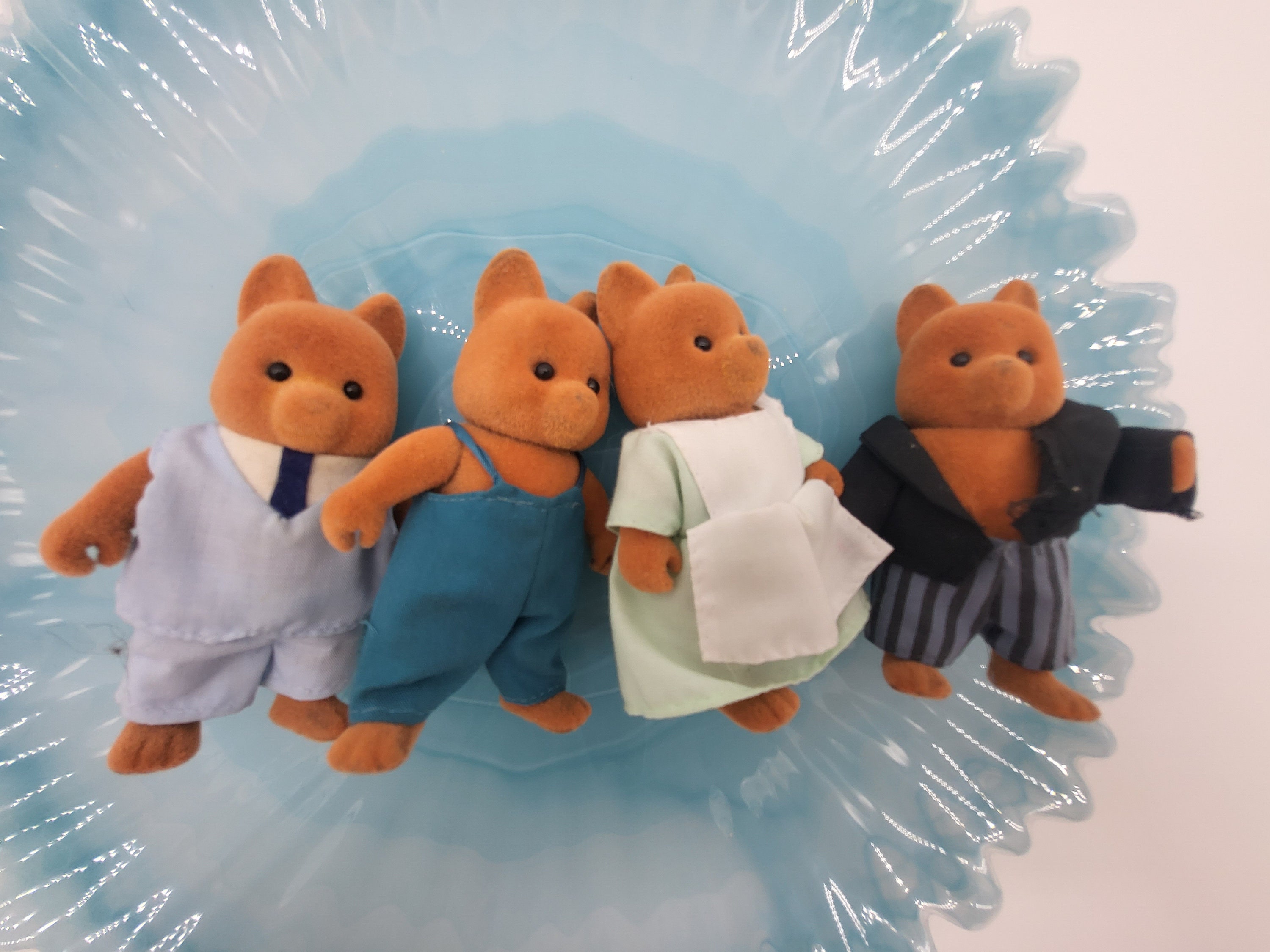 1986 Maple Town Danny Dog Family of Four - Etsy
