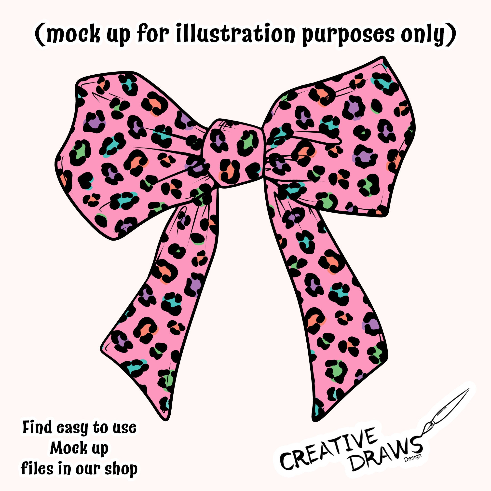 Pink Leopard Print Seamless Pattern, Digital Repeat Pattern for ...