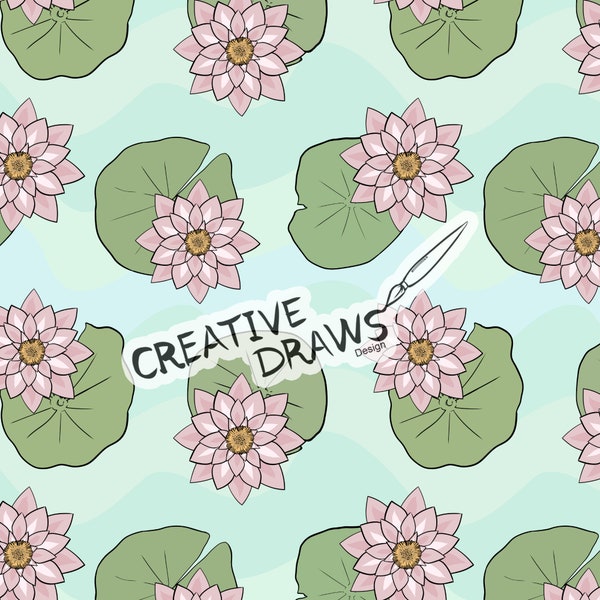 Lily Pad Wallpaper - Etsy