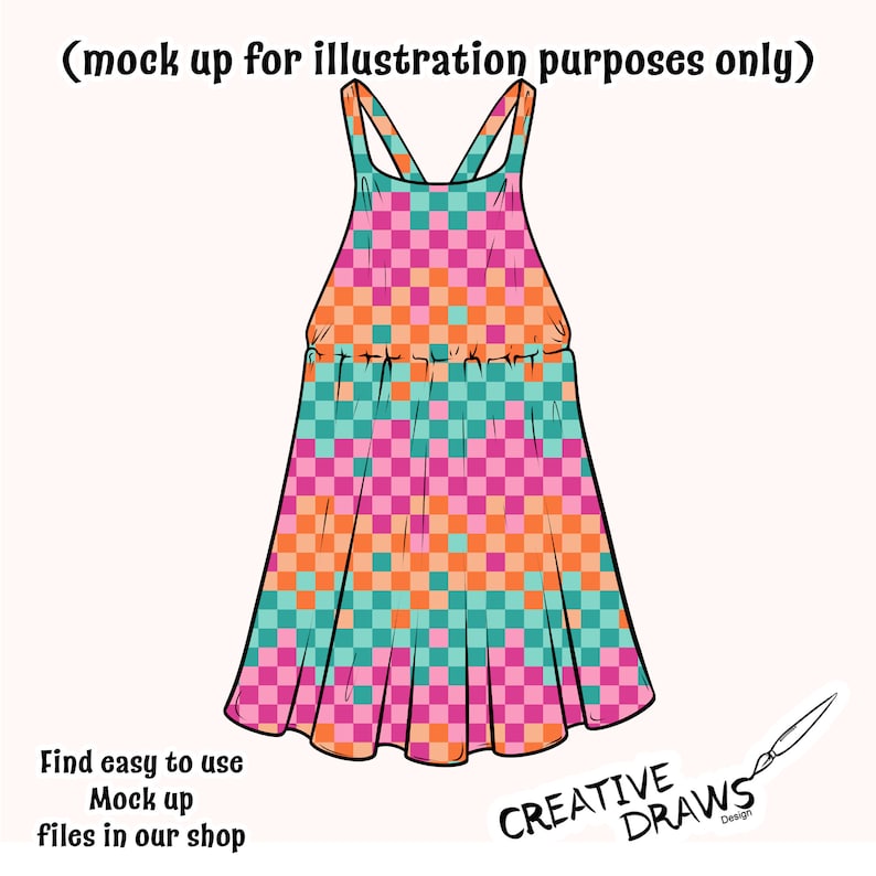 Retro Checker Seamless Pattern, Digital Repeat Pattern for Personal and Commercial Use - Etsy