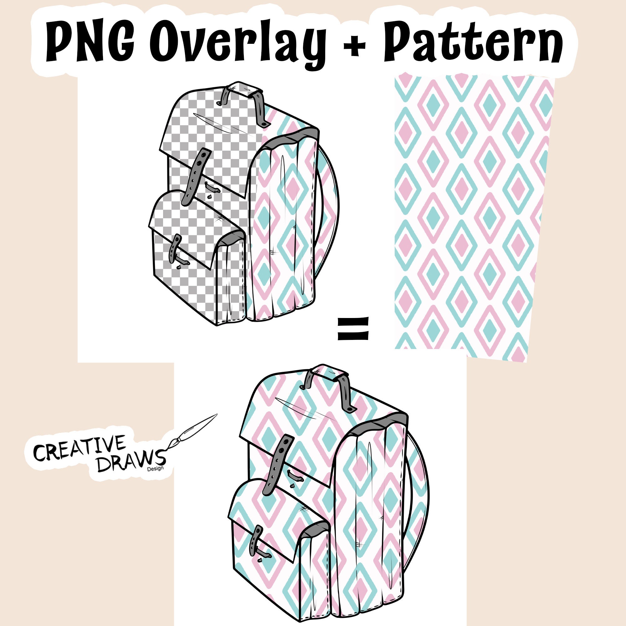 Backpack Mock Up, Bag Digital Mockup Overlay PNG File Digital - Etsy