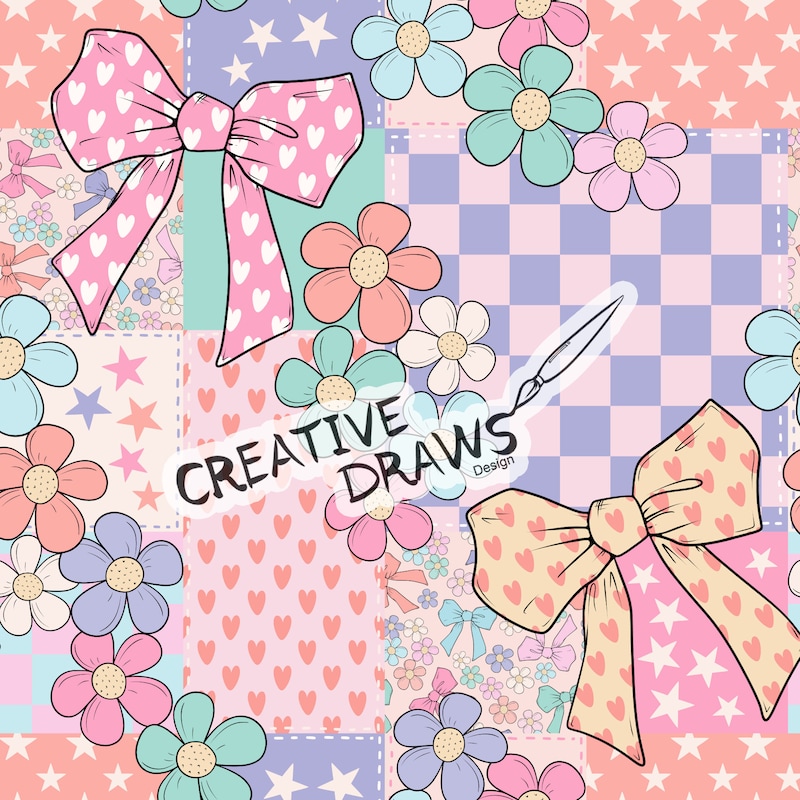 Seamless Patchwork File - Etsy