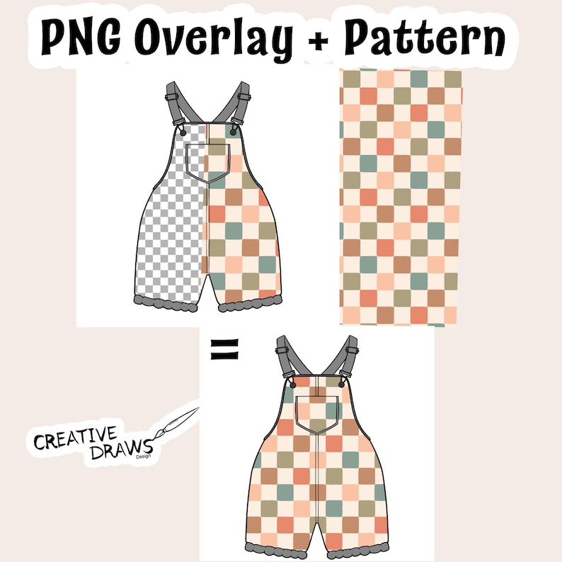 Kid Overalls Mock Up, Digital Mockup Overlay PNG File Digital - Etsy