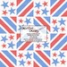Checker Stars and Stripes Seamless Pattern, Fourth of July Seamless ...