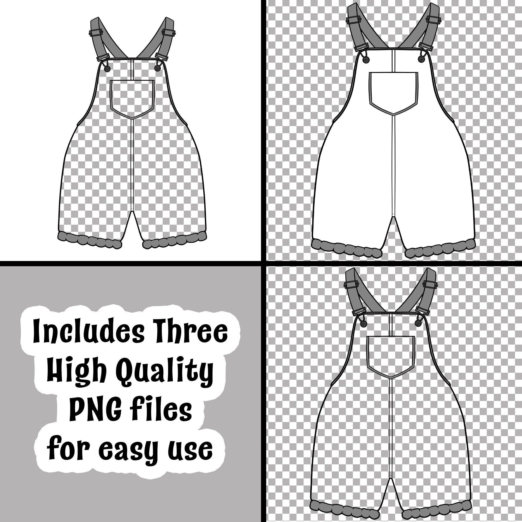 Kid Overalls Mock Up, Digital Mockup Overlay PNG File Digital - Etsy