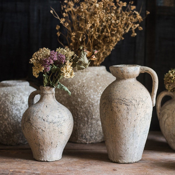 Rustic Flower Vase - Etsy