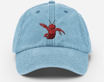 Lobster Baseball Hat - Etsy