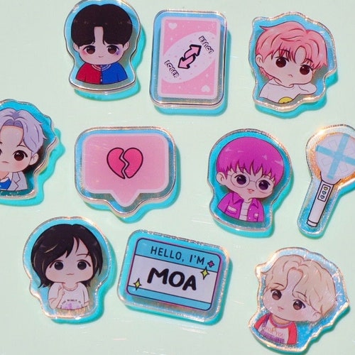 BTS Shoe Charms Crocs Cute Kpop Set - Etsy