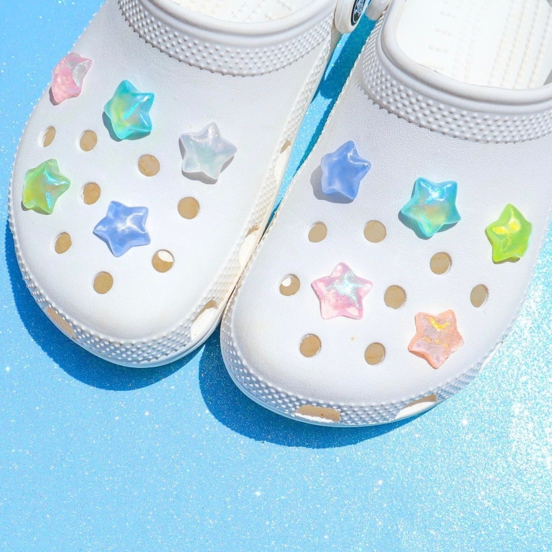 Star Jelly Shoe Charms - Etsy