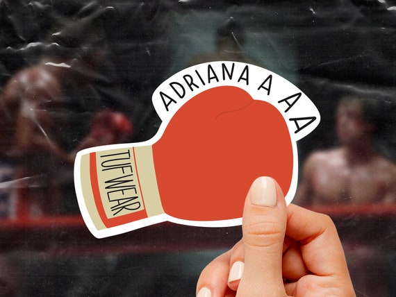 Rocky Balboa Guantone Box adriana SET 3 Stickers - Etsy Canada