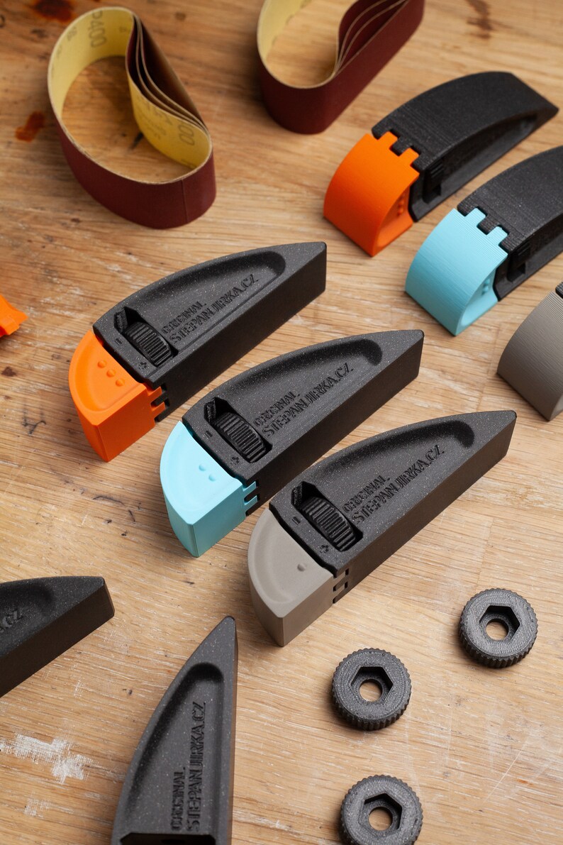 3D Print - Sanding Block With Tension Adjustment (.stl) - Etsy