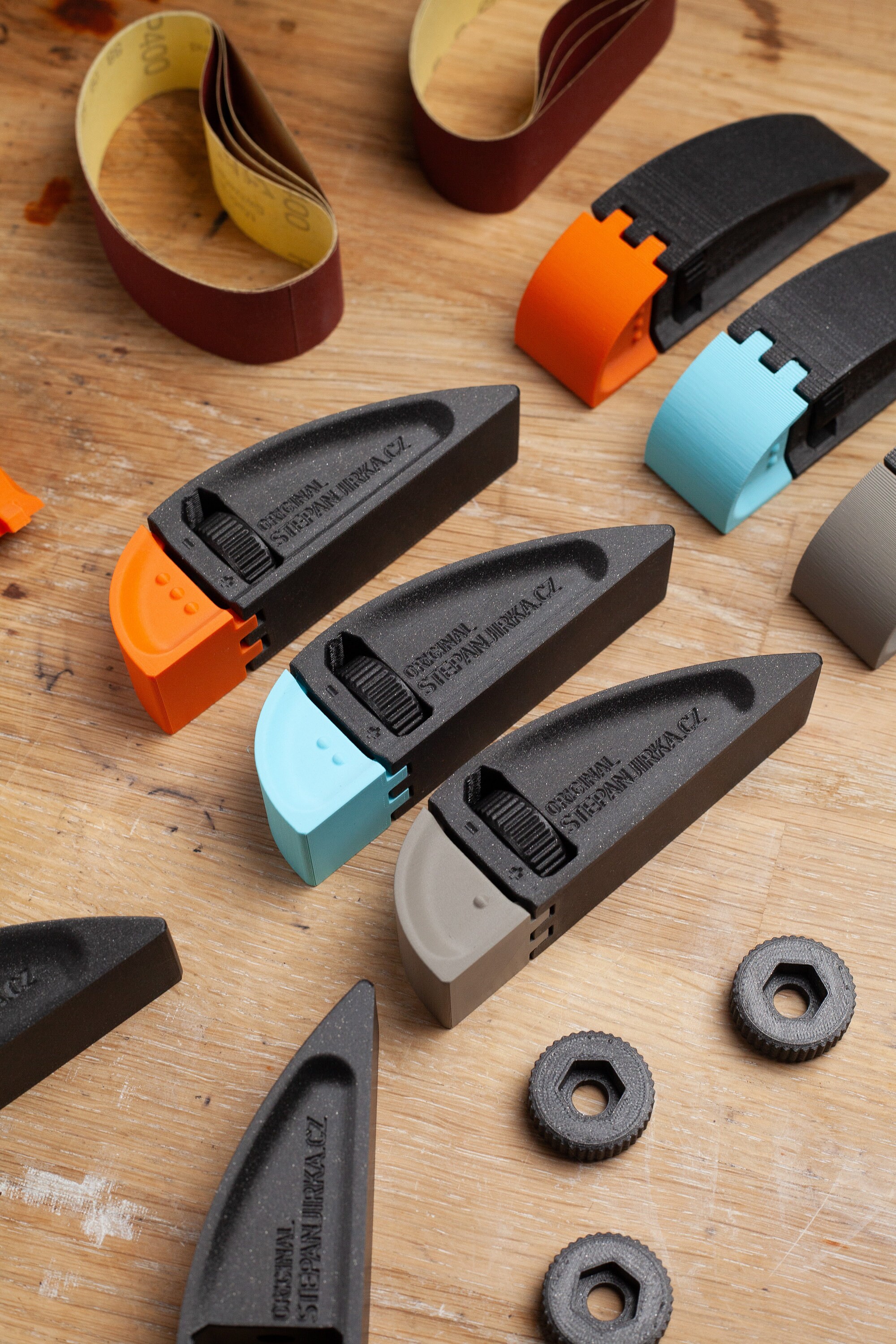 3D Print - Sanding Block With Tension Adjustment (.stl) - Etsy