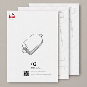 Leather Key Pouch - Pattern - Etsy