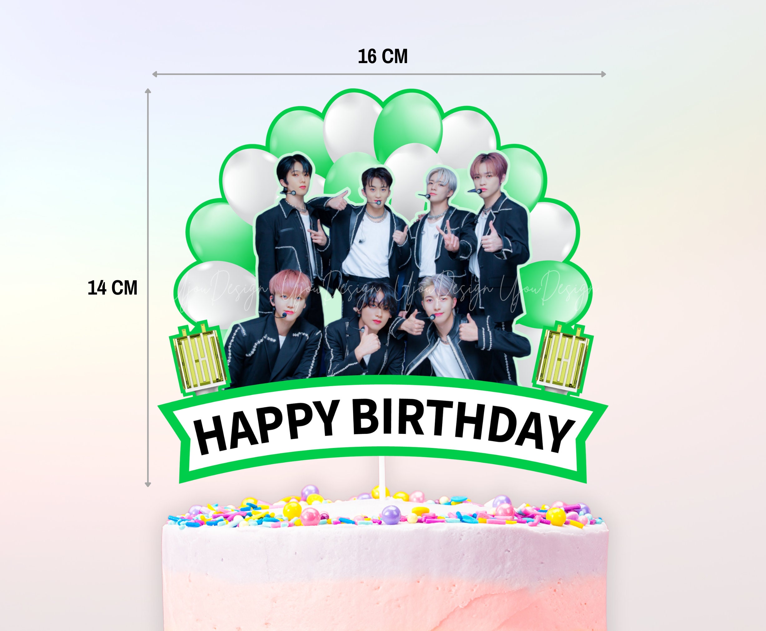 NCT DREAM Cake Topper, Nct Dream Centerpiece, Nct Dream Party Decor ...