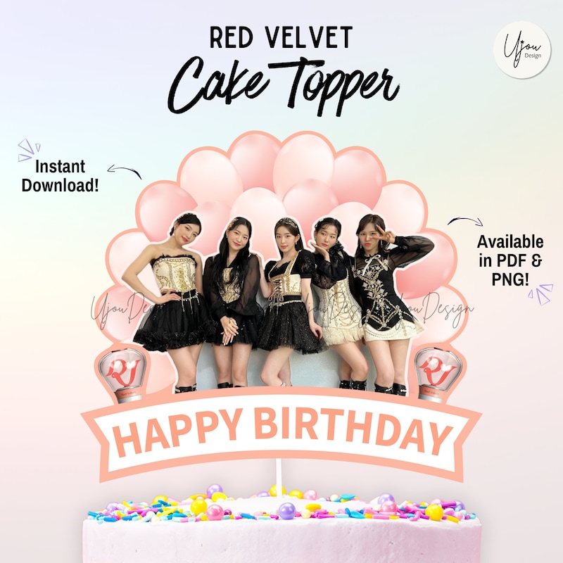 Bts Paper Cake Topper - Etsy