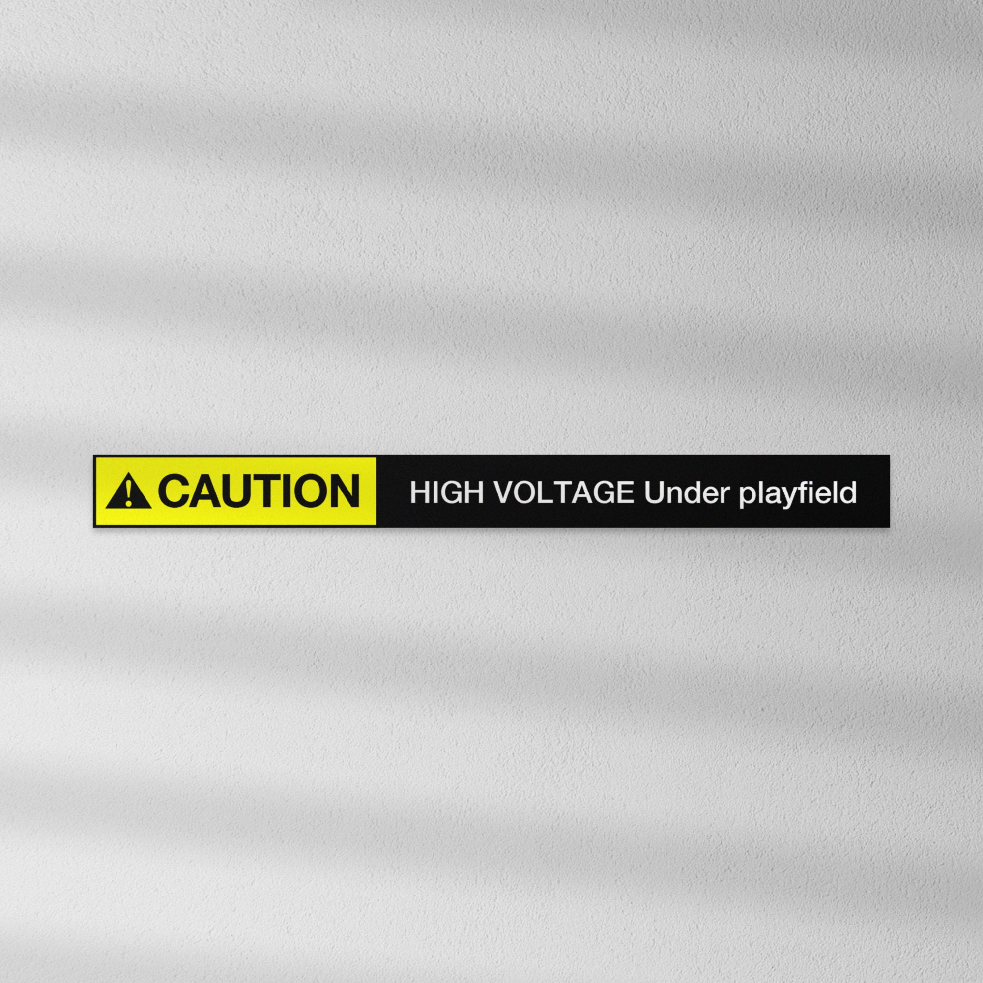 Lockbar Receiver Caution Decal - Etsy