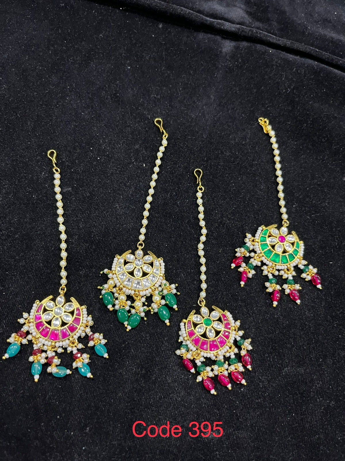 Jadau Pachi Kundan Matha Patti & Mangtika /matha Patti Bridal /indian ...