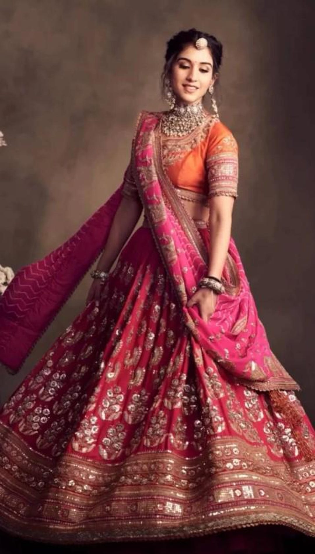 Radhika Wedding Lehenga Choli With Dupatta/royal Elegance / Timeless ...
