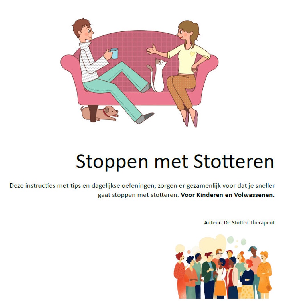 Stop Stuttering Training Instructions Word Lists Sentences Tips - Etsy