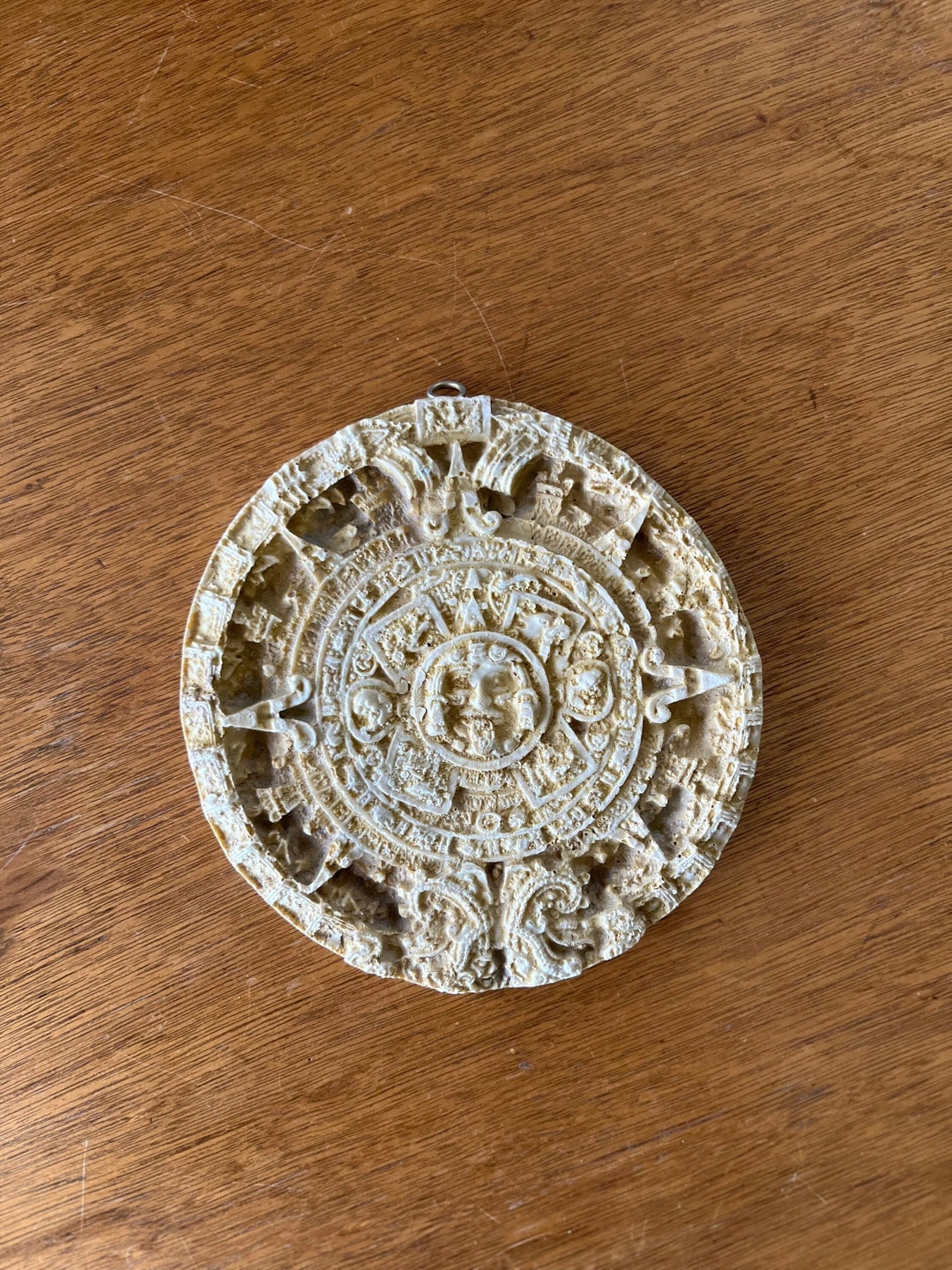Vintage Aztec Sun Stone Calendar - Etsy