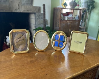 Vintage Madison Collection Solid Brass Mini Picture Frames Sealed in ...