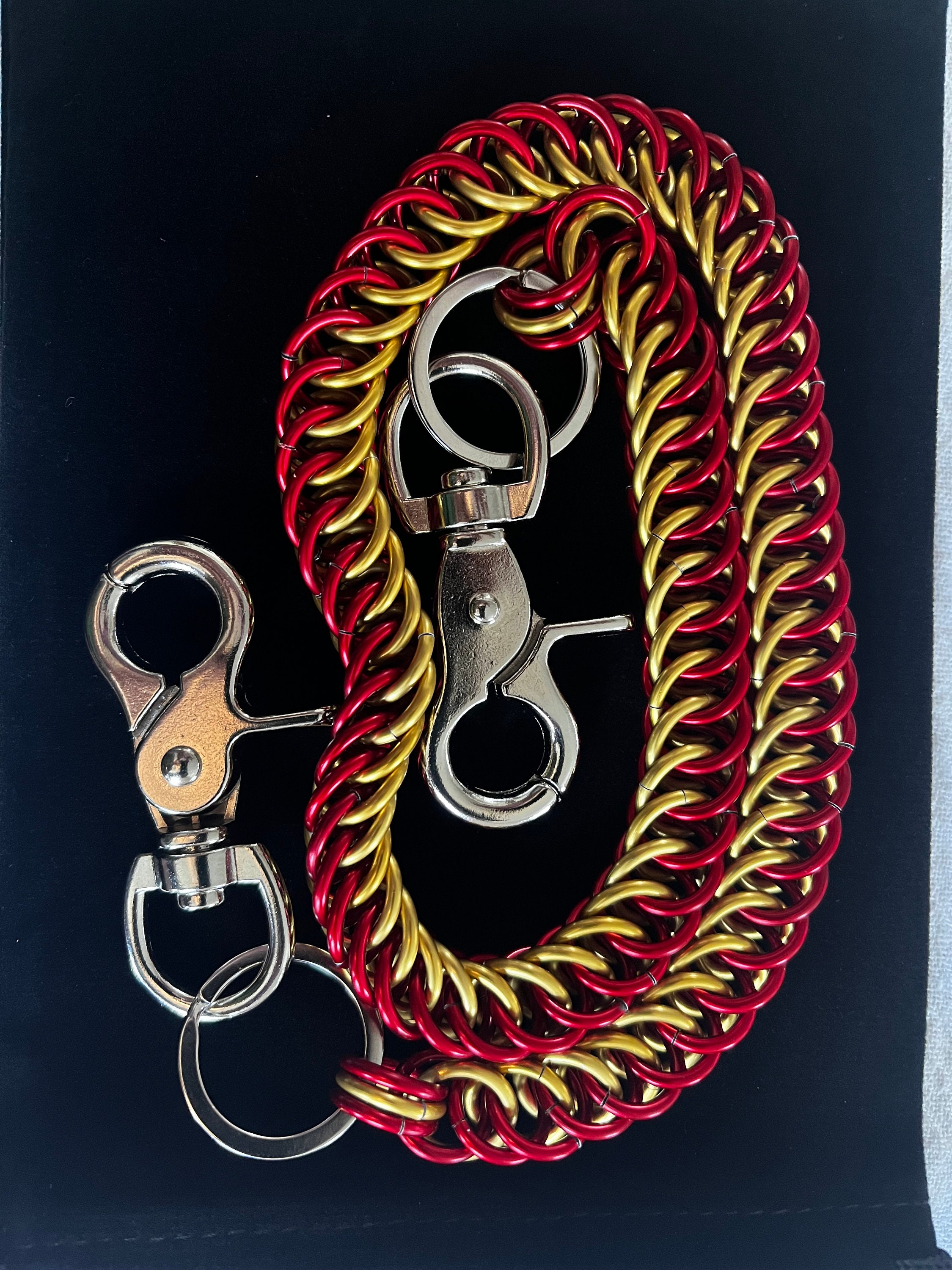 CUSTOM Wallet Chain, Half Persian Weave, Multiple Colors and Lengths ...