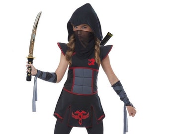 Tween Ninja Costume - Etsy