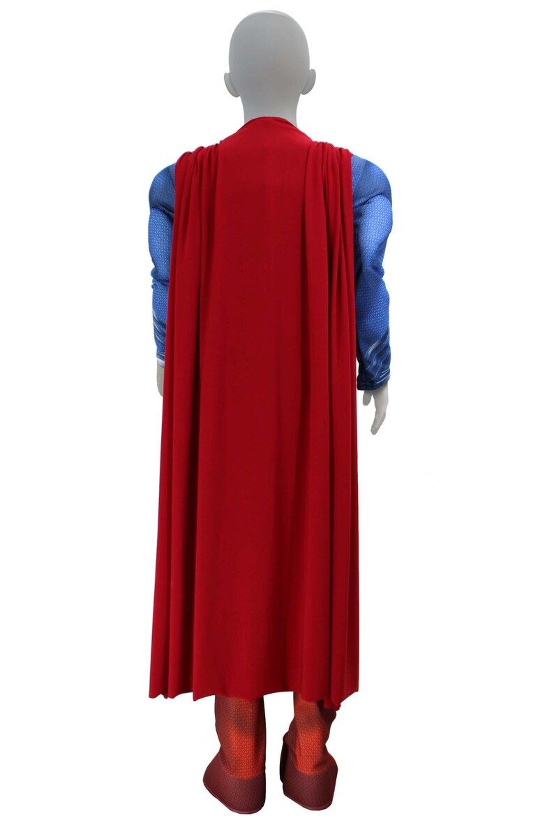 Superhero Kids Costume With Cloak - Super Cosplay Costume - Clark ...