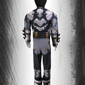 Superhero Kids Costume With Cloak, Bat Cosplay Kids Costume, Dark ...