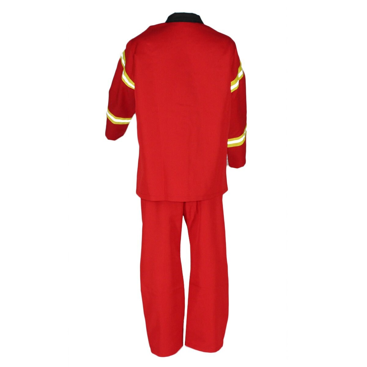 Red Firefighter Costume for Kids, Fireman Outfit With Toy Accessories ...