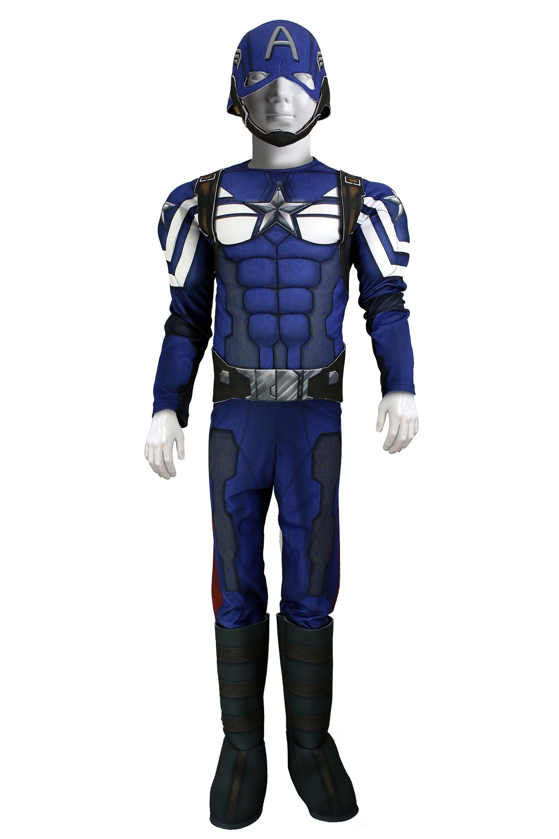 Captain Super Hero Kids Costume Luxury, America Cosplay Costume ...