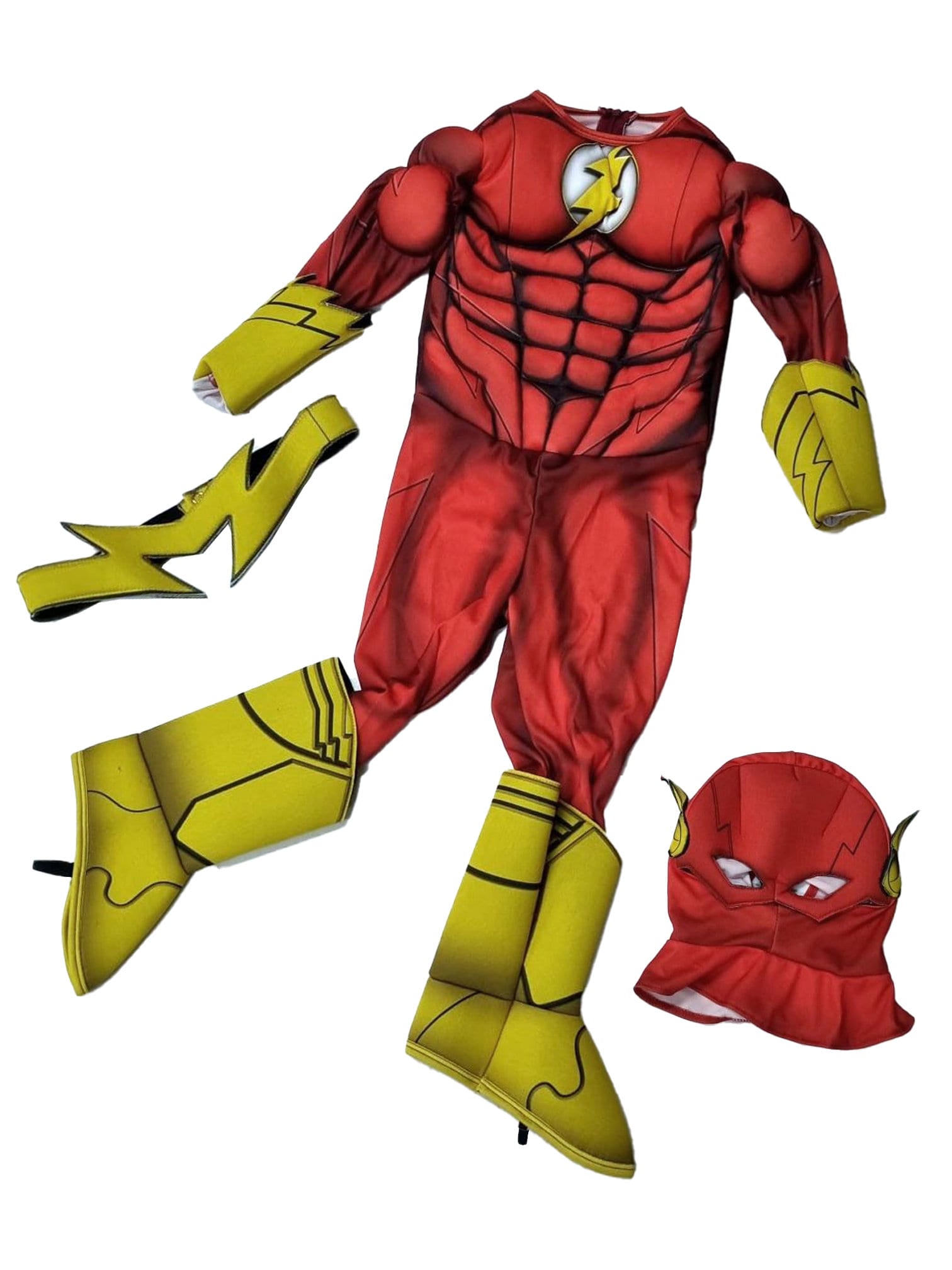 Superhero Flash Costume, Flash Cosplay Kids Costume, Flash Superhero ...