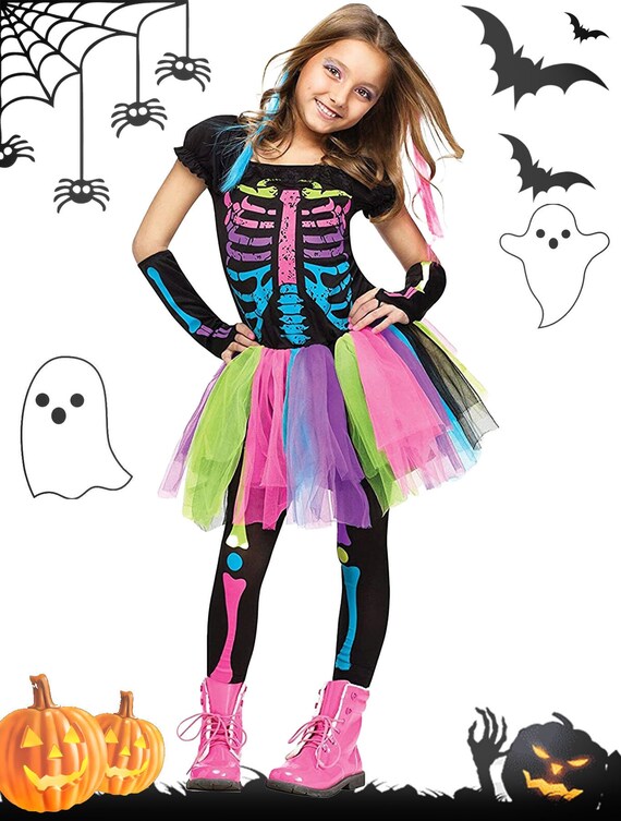 Skeleton Costume For Girls