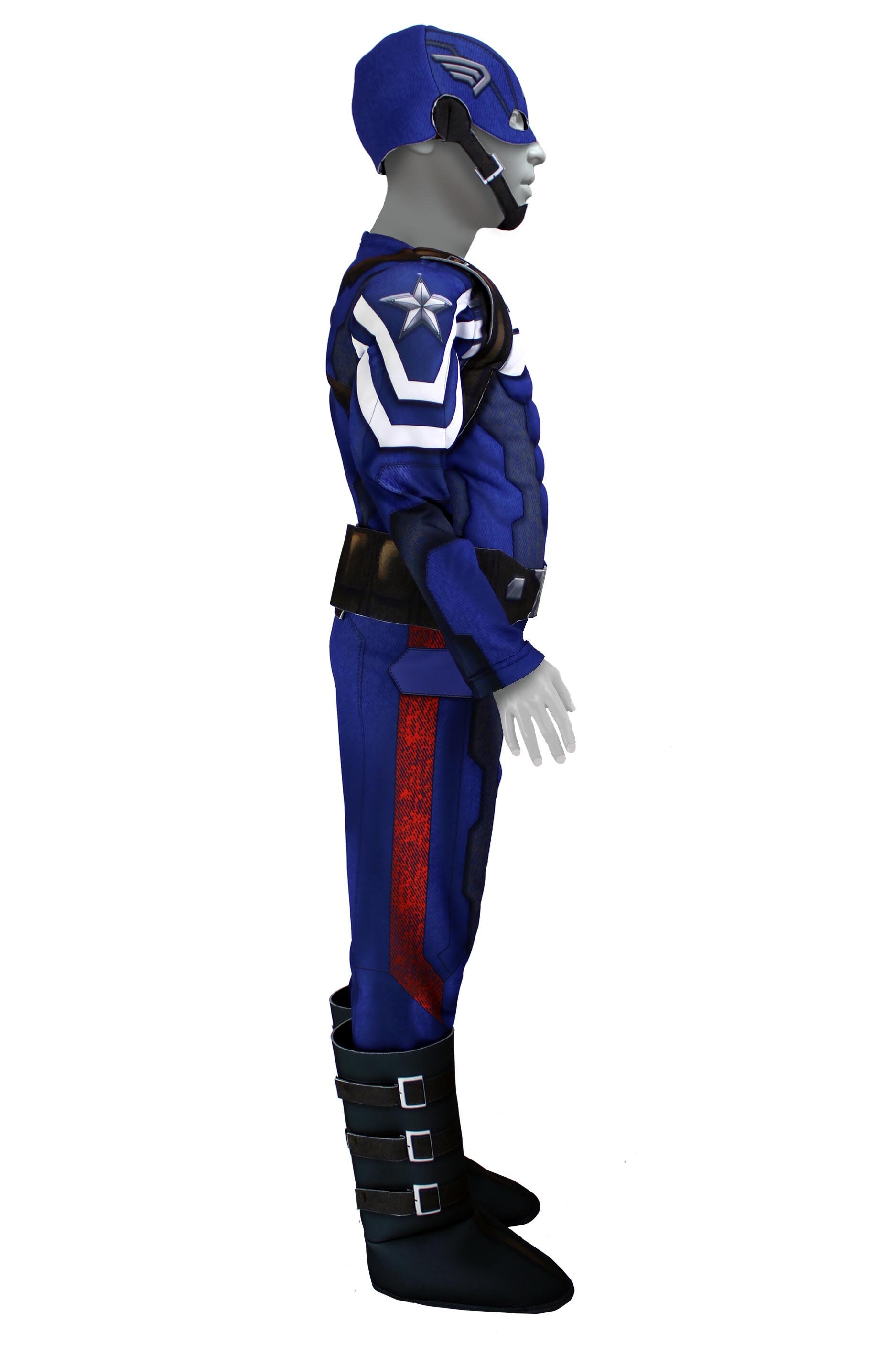 Captain Super Hero Kids Costume Luxury, America Cosplay Costume ...