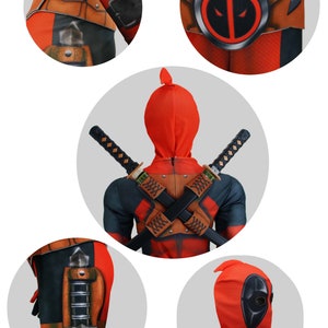 Deadpool Kids Costume Luxury - Etsy