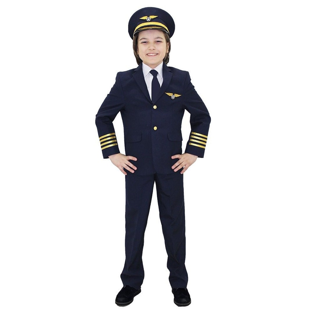 Pilot Boy Occupation Costume, Pilot Boy Costume, Pilot Child Costume ...