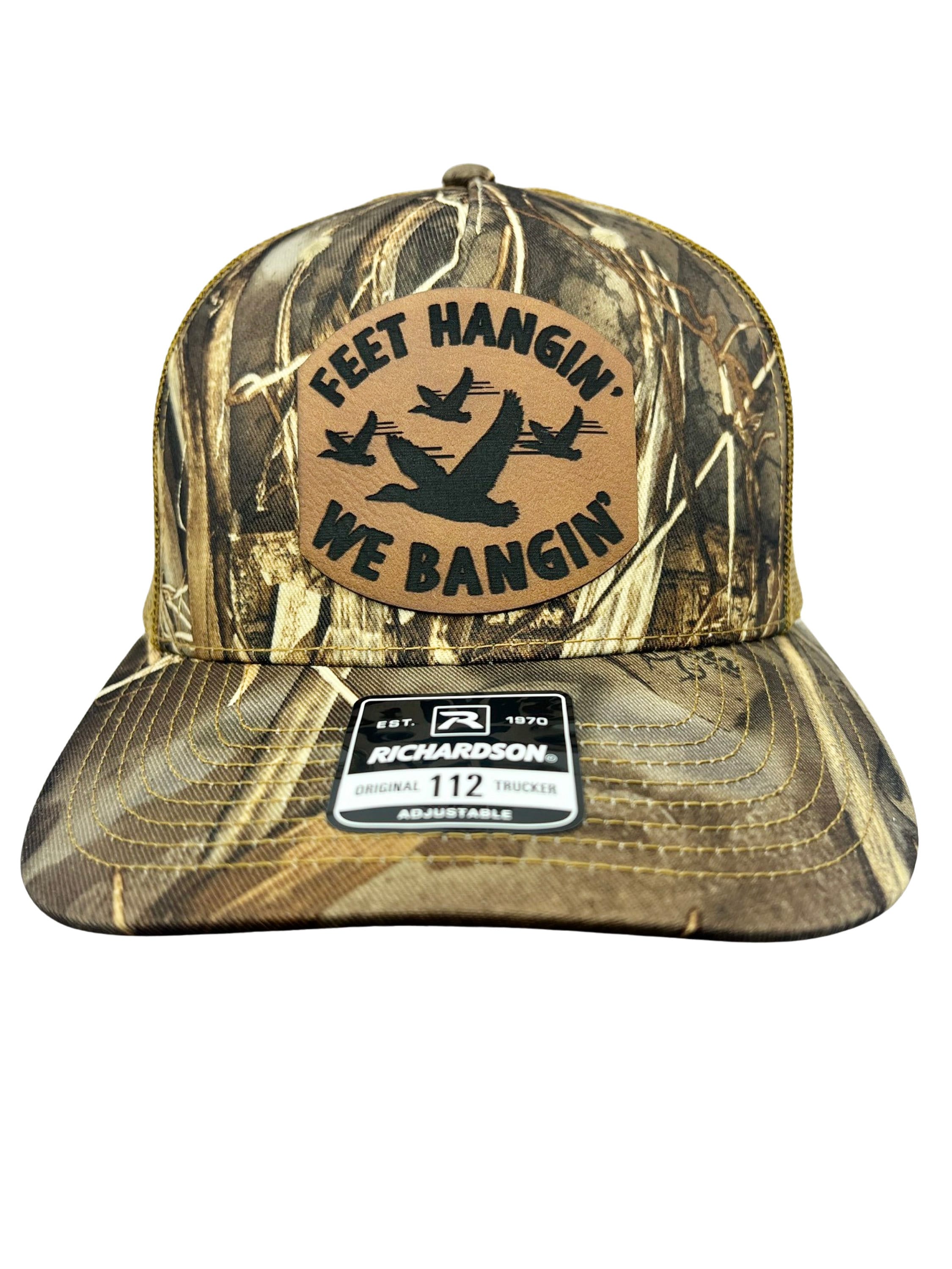 Feet Hangin' We Bangin' Hat Custom Hat Duck Hunting Hat - Etsy