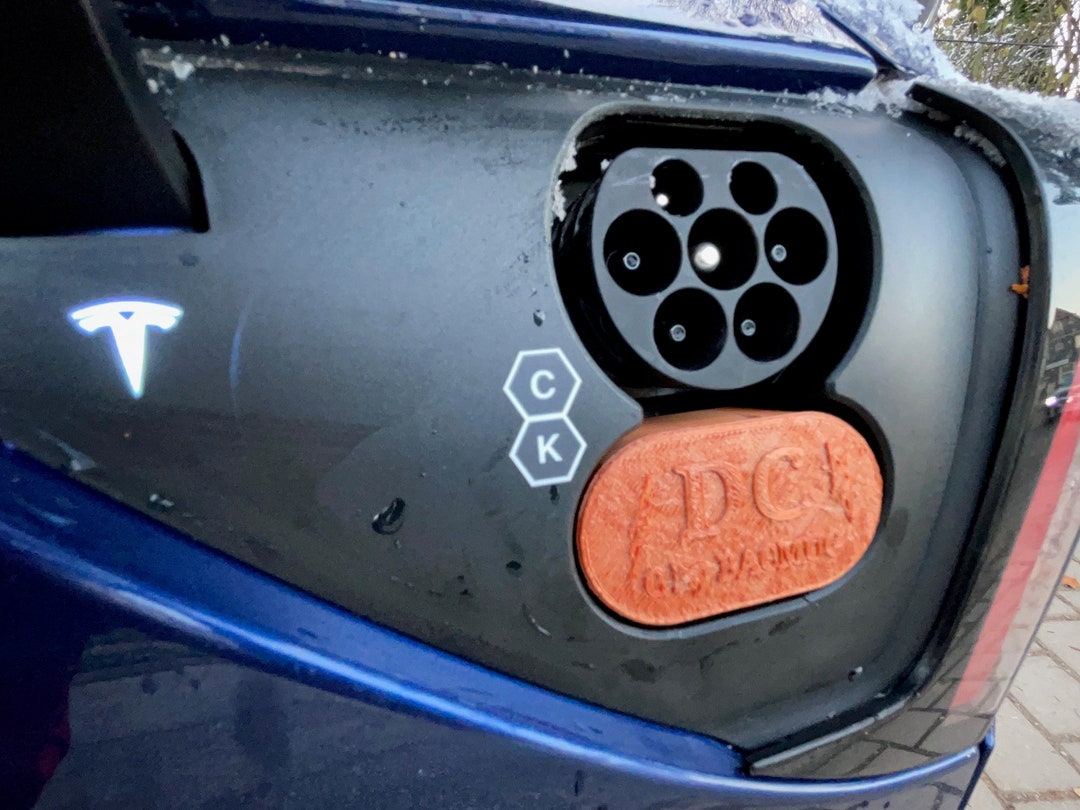 Tesla DC Connection Cover for Model Y and 3 - Etsy