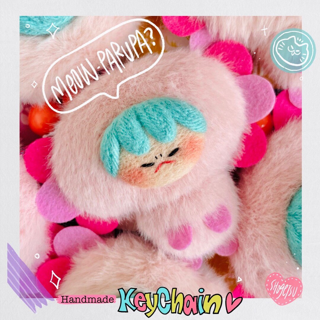 Hajima Meow-parupa Handmade Plushie Keychains Doll Fanmade - Etsy