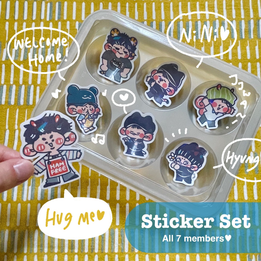 Welcome Home Nini! Sticker Pack | Vinyl | Holo | Sparkling | Fanart - Etsy