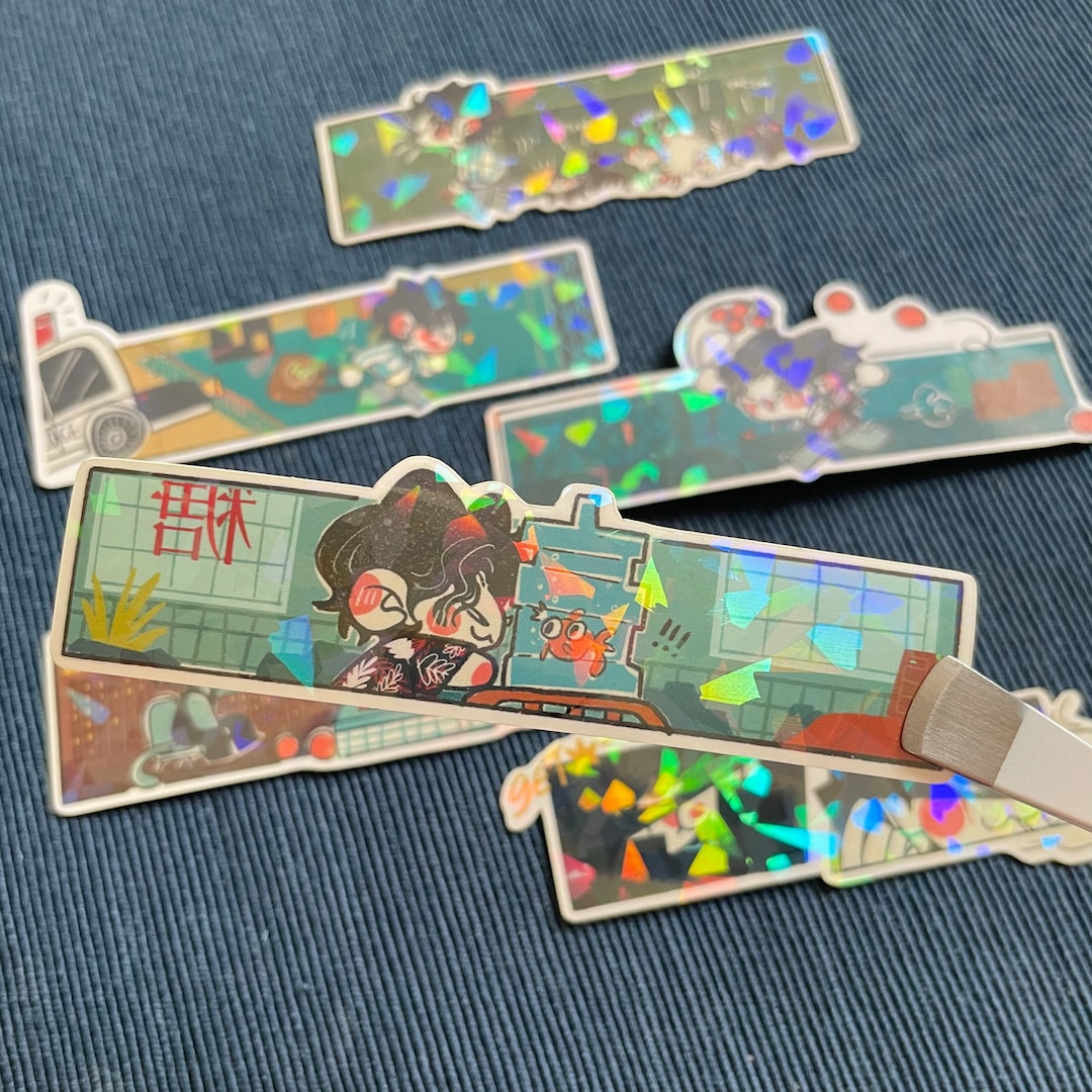 Haegeum Meow Meow Sticker Pack | Vinyl | Holo | Sparkling - Etsy