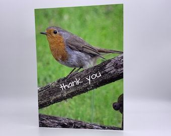Thank You Robin Card - Etsy