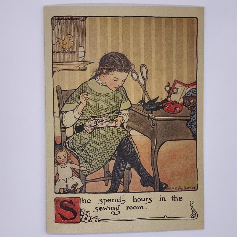 Sewing Card - Etsy