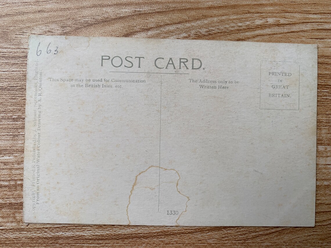 The Dorset Arms Inn, Hartfield, Sussex by A R Quinton. Sussex Antique ...