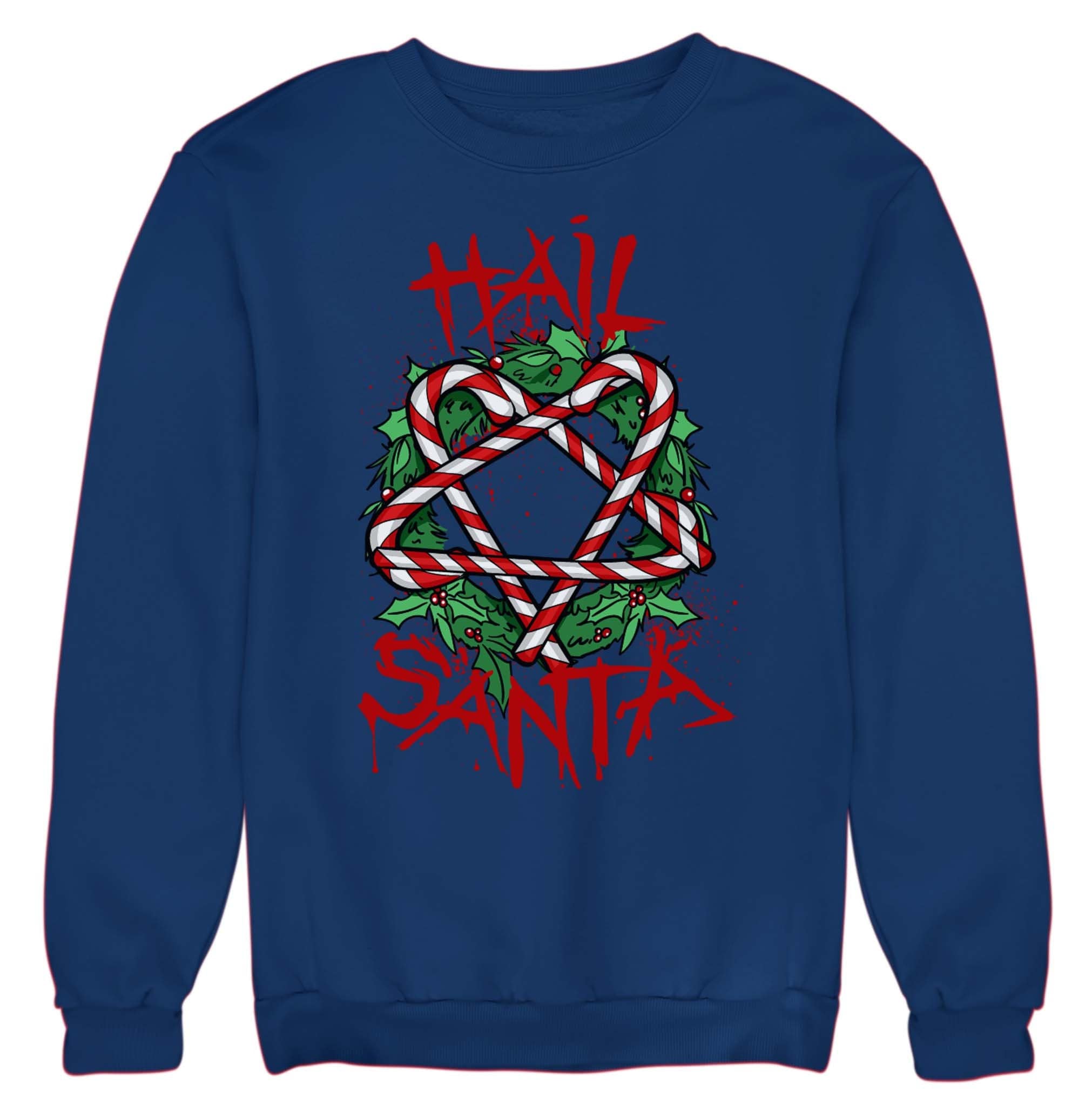 Hail Santa Christmas Jumper Sweater Adults & Kids Sizes Funny - Etsy ...