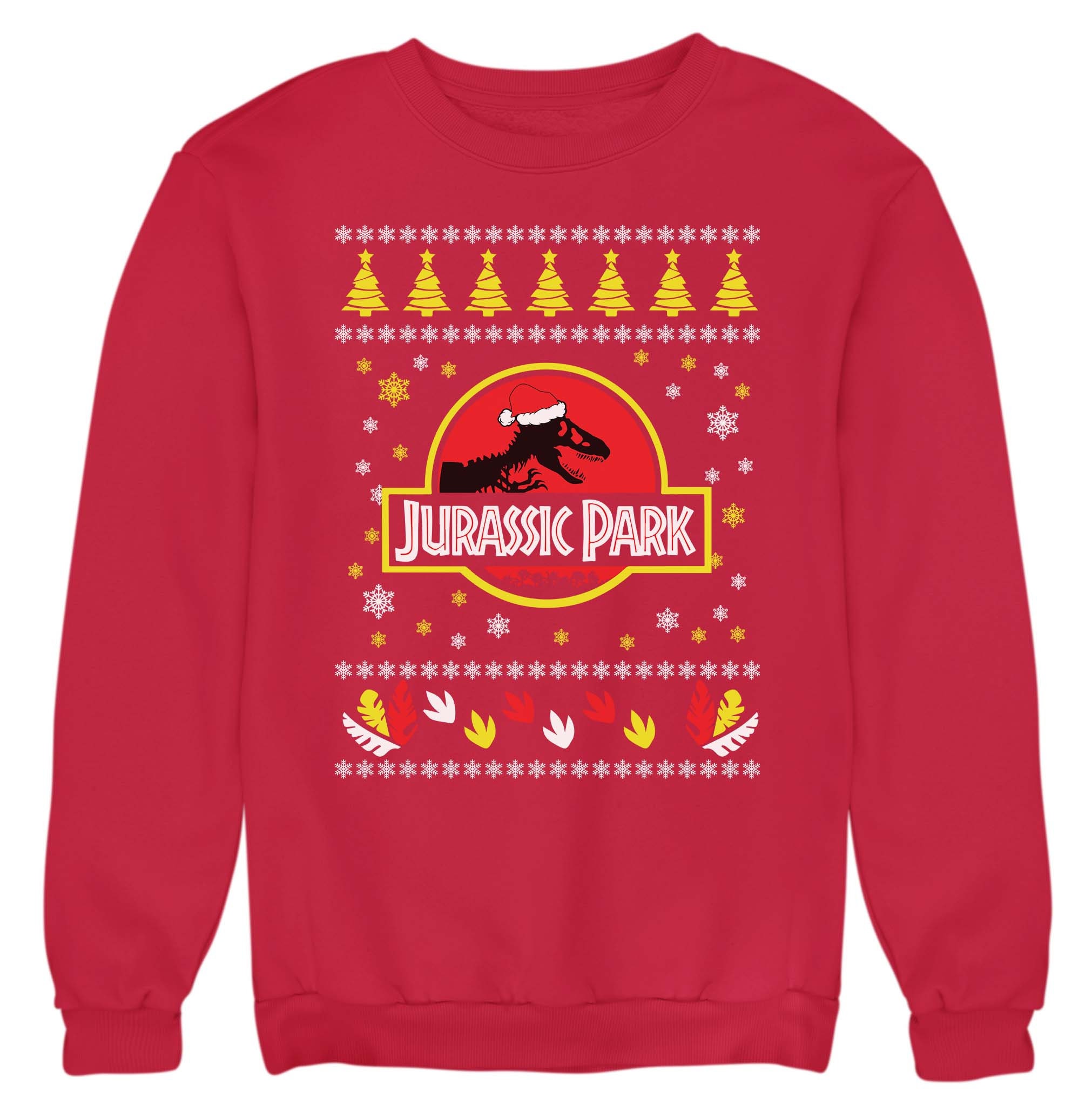 Jurassic T-Rex Christmas Jumper Sweater sold by Jamie Kelly | SKU ...