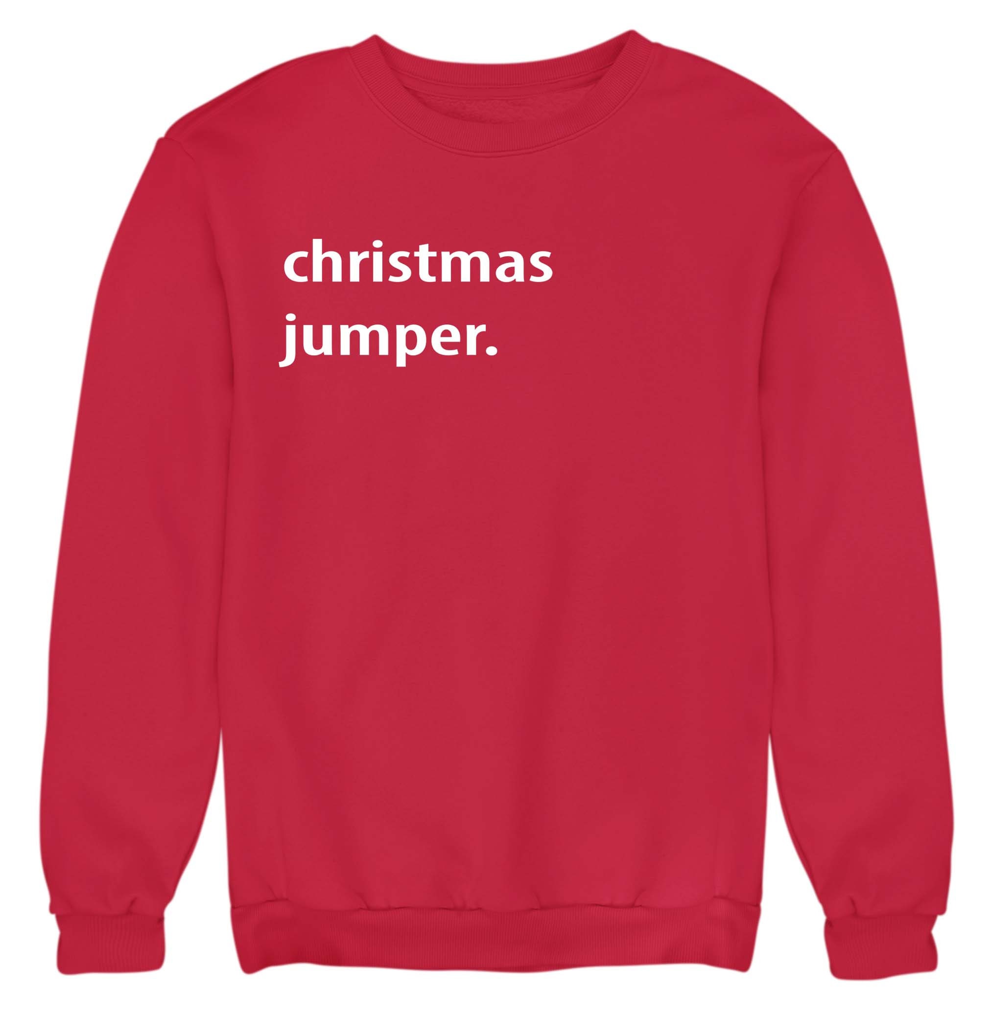 Funny Christmas Jumper: Text Sweater, Adults & Kids Sizes - Etsy UK