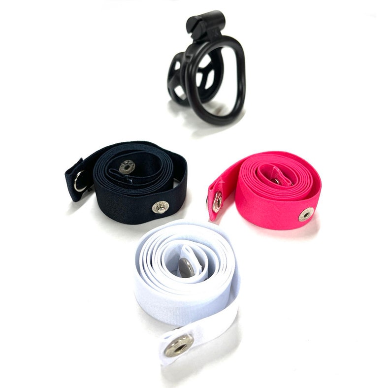 Male Chastity Cage Elastic Belt Adjustable Rope Strap Universal Fit ...