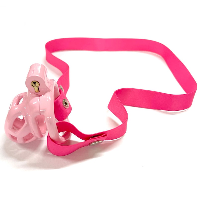 Male Chastity Cage Elastic Belt Adjustable Rope Strap Universal Fit ...